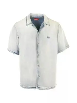 DIESEL® Buttoned Logo Shirt