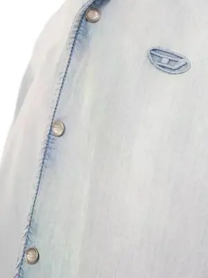 DIESEL® Buttoned Logo Shirt