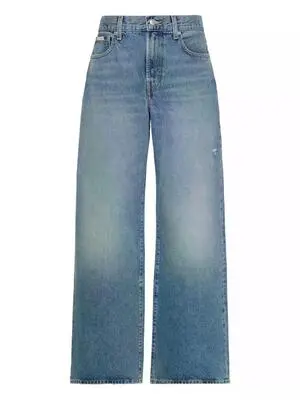 Calvin Klein Logo-patch Jeans - Blue