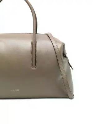 DEMELLIER The Midi Stockholm Leather Tote Bag - Neutrals