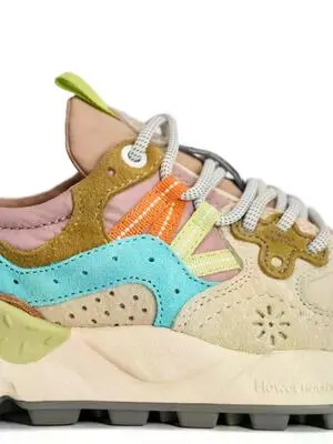 FLOWER MOUNTAIN Yamano 3 Lace-up Sneakers - Neutrals
