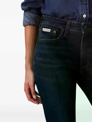 Calvin Klein Logo-patch Skinny Jeans