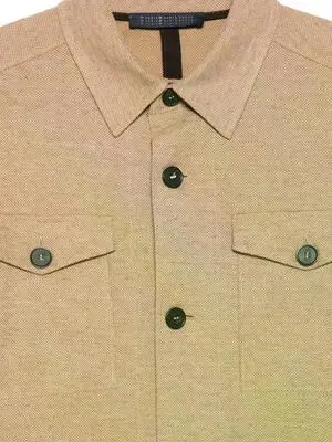 Harris Wharf London Pocket Shirt Jacket - Neutrals