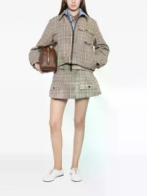 Baum Und Pferdgarten Samaya Checked Mini Skirt