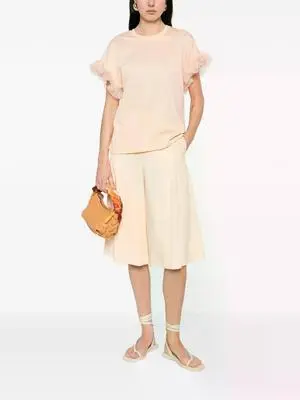 TWINSET Pleated Shorts