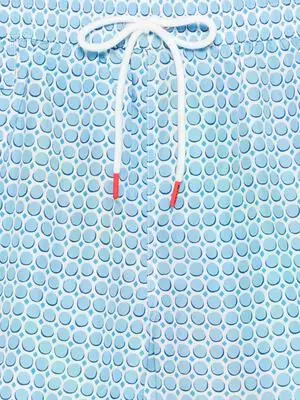 Kiton Patterned Swim Shorts