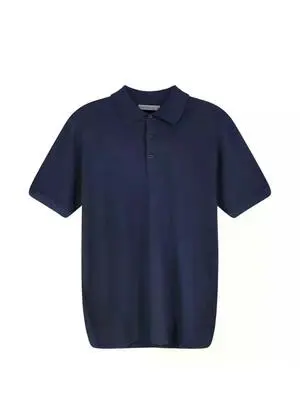 Corneliani Buttoned Polo Shirt - Blue