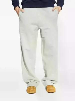 AMI Paris Drawstring-fastening Track Pants - Grey