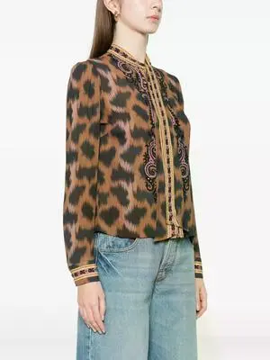Etro Animal-pattern Blouse