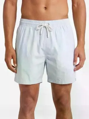 Canali Drawstring Swim Shorts - Blue