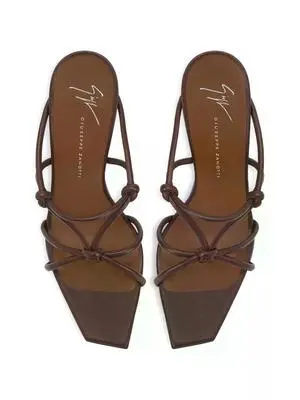 GIUSEPPE ZANOTTI Key Knotted Sandals