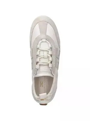 Elisabetta Franchi Logo Sneakers - Neutrals