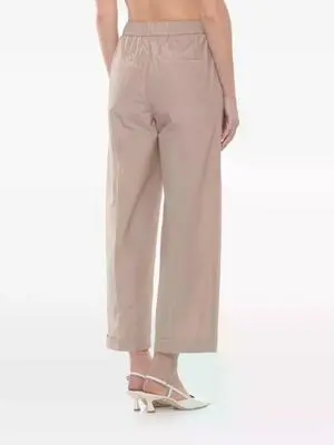 Peserico Elasticated-waist Cropped Trousers