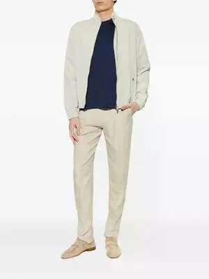 Eleventy Pleated Trousers - Neutrals