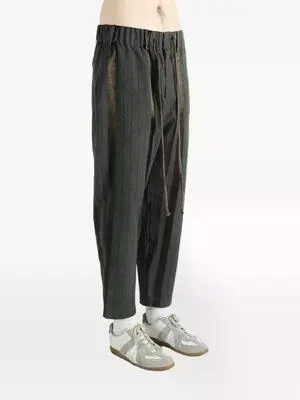 UMA WANG Striped Pyjama Trousers