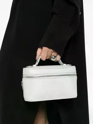 Stella McCartney Braided Top Handle Tote - Grey
