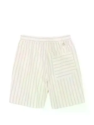 RANRA Striped Shorts - Neutrals