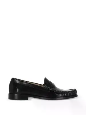 STUART WEITZMAN Lottie Penny Loafers - Black