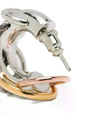 PANCONESI Hoop Earrings - Silver