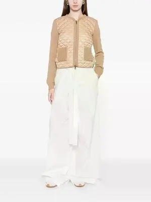 Moncler Quilted Padded Zip-up Cardigan