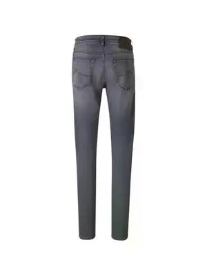 Jacob Cohen Logo-patch Jeans - Grey