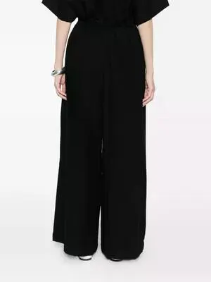 ELEH Wide-leg Trousers - Black