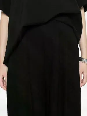 ELEH Wide-leg Trousers - Black