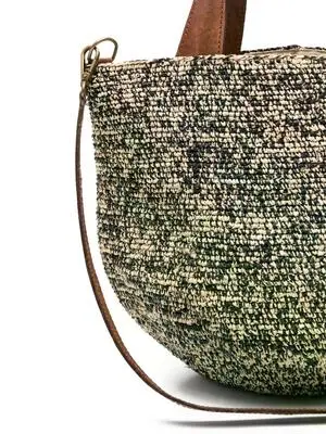 IBELIV Top-handle Raffia Tote - Neutrals