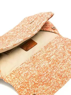 IBELIV Lahady Raffia Tote - Orange