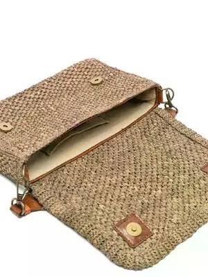 IBELIV Opera Raffia Tote - Brown