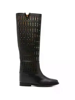 Via Roma 15 Cut Out Boots For Women