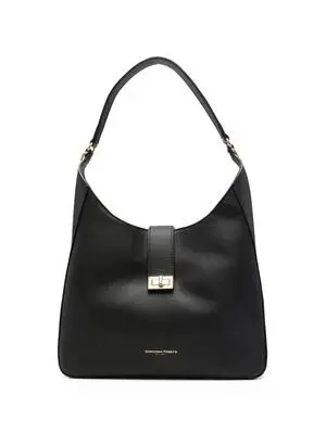 ADRIANNA FERETTI Buckle Detail Tote - Black