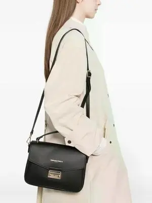 ADRIANNA FERETTI Top Handle Tote Bag - Black