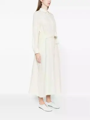 Woolrich Tie-waist Chemisier Dress - Neutrals