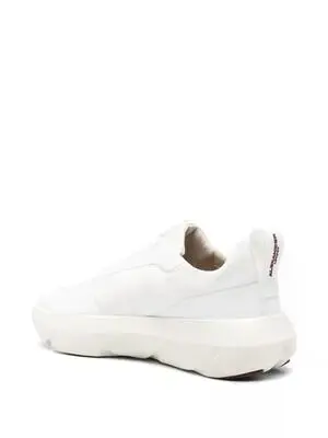 ALEXANDER SMITH Eclipse Panelled Leather Sneakers