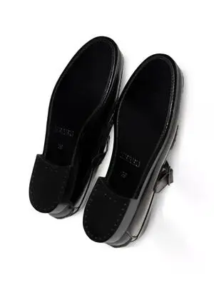 Hereu Alber T-bar Loafers - Black