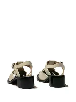 Hereu Pesca Fisherman Heeled Sandals - Neutrals