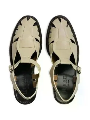 Hereu Pesca Fisherman Heeled Sandals - Neutrals