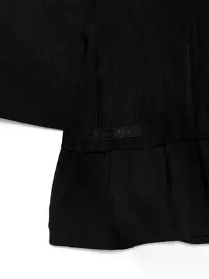 ALAINPAUL Crew-neck Peplum T-shirt