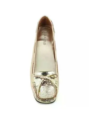 DEL CARLO Leather Loafers