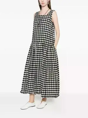 RICORRROBE Gingham Dress