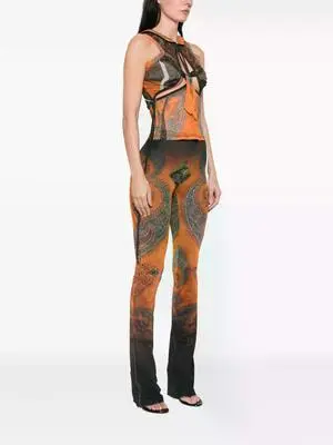 Ottolinger Printed Tie-detail Top