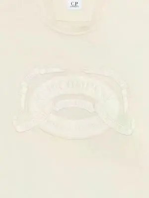 C.P. COMPANY Crew-neck T-shirt - Neutrals