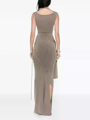 Ottolinger Draped Tie Maxi Dress