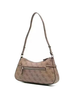 Guess Leona Logo-patterned Shoulder Bag