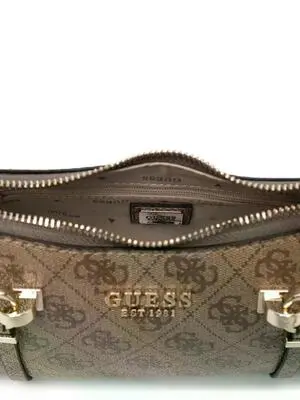 Guess Leona Logo-patterned Shoulder Bag