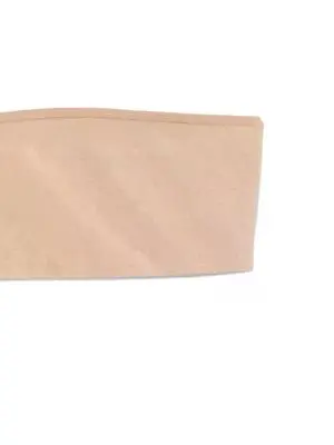 Max Mara Fine-ribbed Bandeau Top - Neutrals