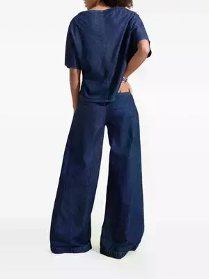 TWP Denim Short-sleeve T-shirt