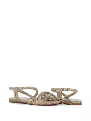 DEL CARLO 12107 Twisted-strap Sandals