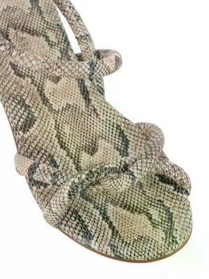 DEL CARLO 12107 Twisted-strap Sandals